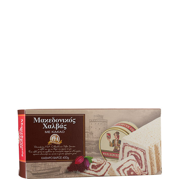 Halvas Makedonikos Kakao (400g) von Haitoglou • NIKtheGreek