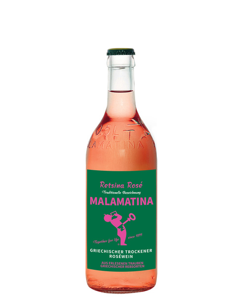 Retsina Rosé von Malamatina • NIKtheGreek • Online Kaufen