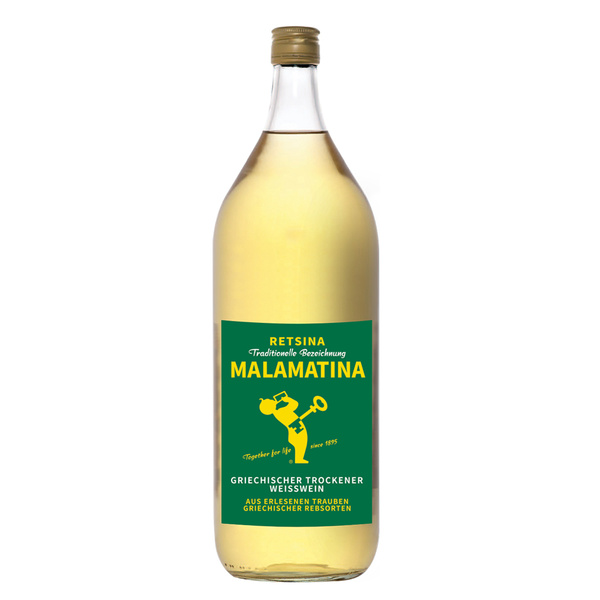 Retsina Malamatina (2000ml) NIKtheGreek Online Kaufen